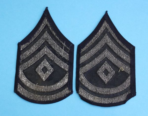 WW2 set of US First Sergeant rank badges – WW2 Militaria, Scale-models ...