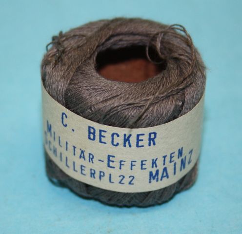 WW2 German grey sewing-thread – WW2 Militaria, Scale-models, Books, etc.