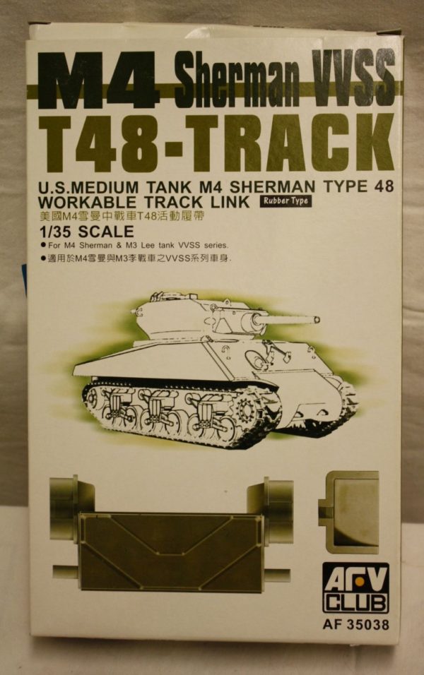 M4 T48 Track (For Sherman VVSS) – WW2 Militaria, Scale-models, Books, etc.