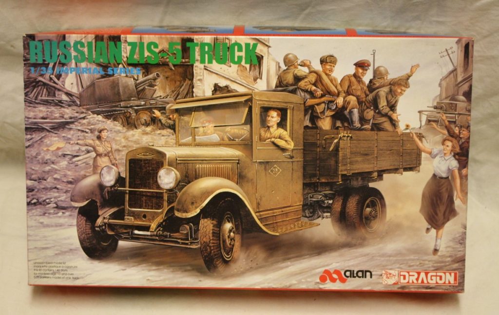 Russian ZIS-5 truck – WW2 Militaria, Scale-models, Books, etc.
