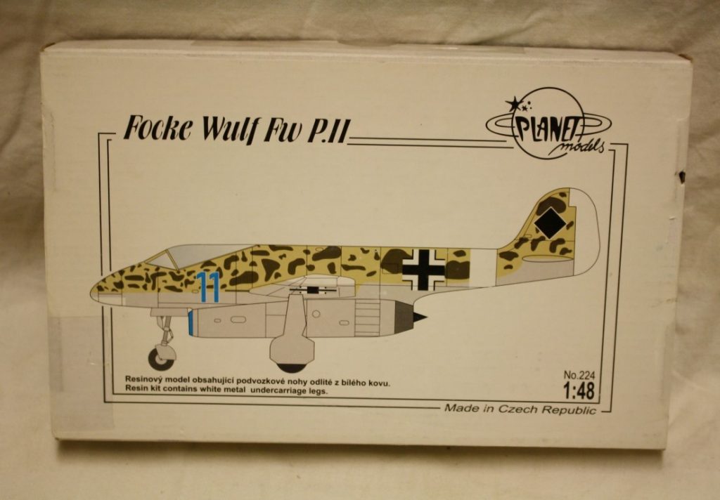 Focke Wulf Fw P.II – WW2 Militaria, Scale-models, Books, etc.