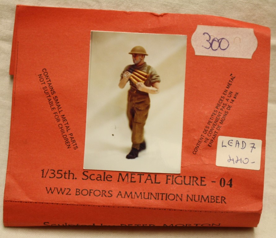 WW2 British Bofors crew No.4 – WW2 Militaria, Scale-models, Books, etc.