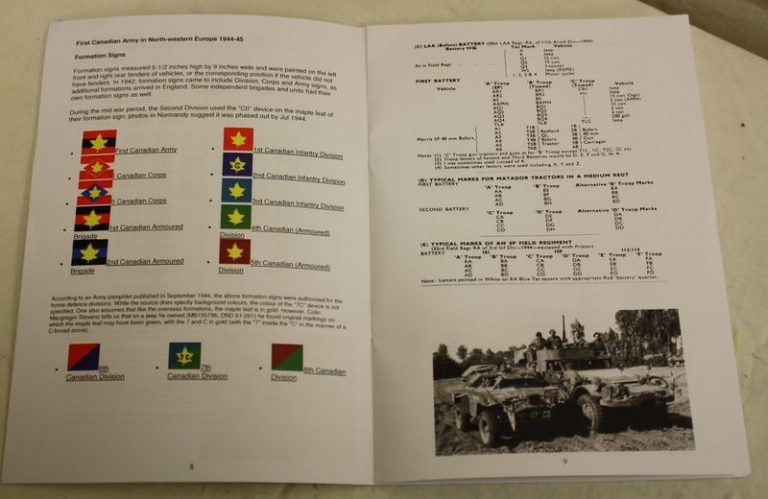 British Military Markings 1944/1945 – WW2 Militaria, Scale-models ...