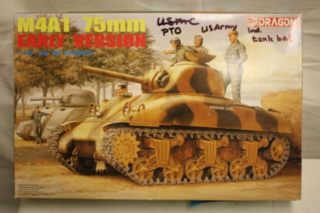 Sherman M4A1 75mm early version (1) – WW2 Militaria, Scale-models ...