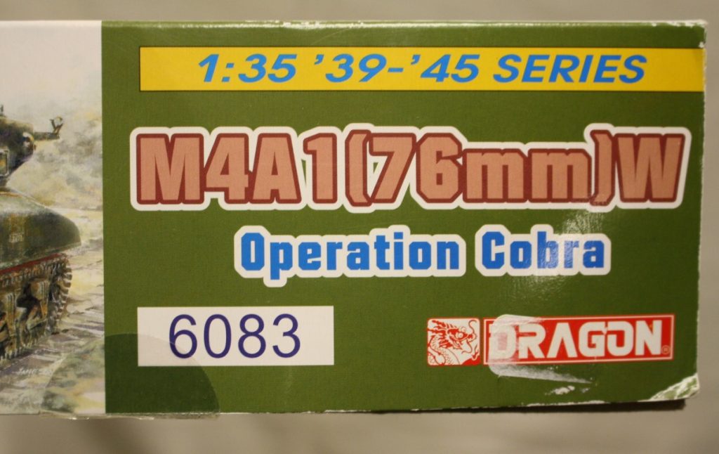 M4A1 (76 mm) W Operation Cobra – WW2 Militaria, Scale-models, Books, etc.