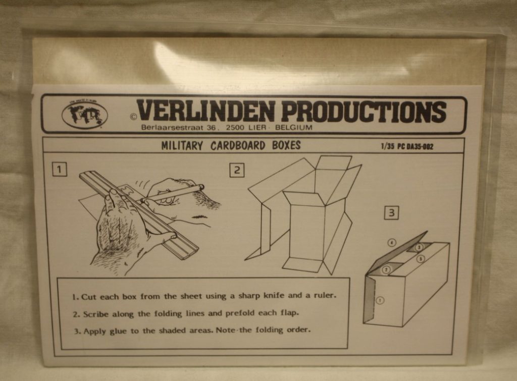 Military cardboard boxes – WW2 Militaria, Scale-models, Books, etc.