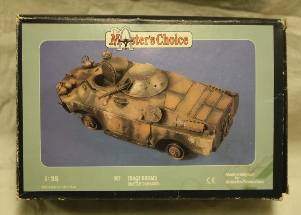 Iraqi BRDM 2 ( battle damaged) – WW2 Militaria, Scale-models, Books, etc.