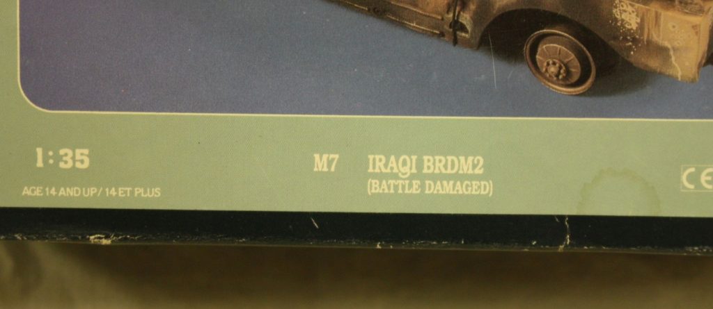 Iraqi BRDM 2 ( battle damaged) – WW2 Militaria, Scale-models, Books, etc.
